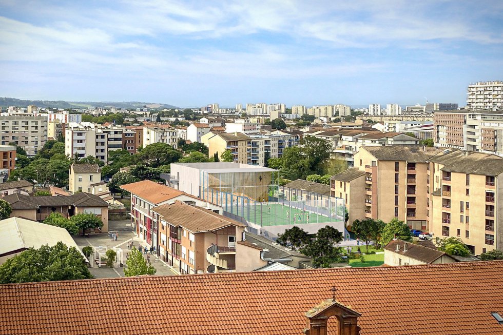 ppa • architectures - projet - Extension ensemble scolaire Émilie de Rodat